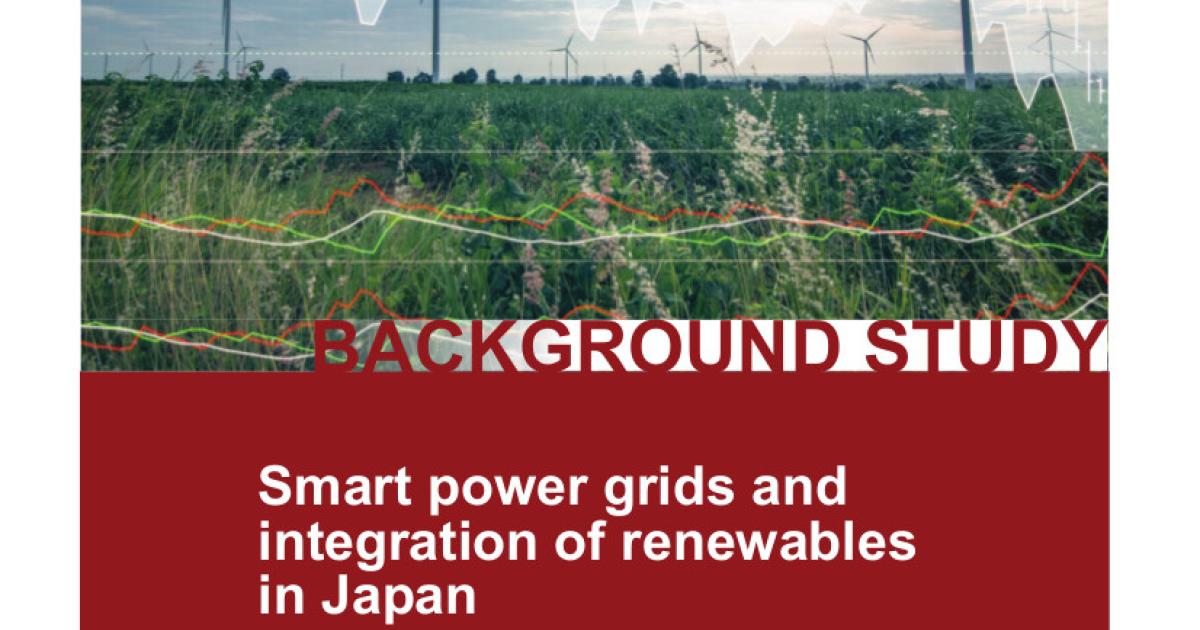 Smart power grids and integration of renewables in Japan | adelphi